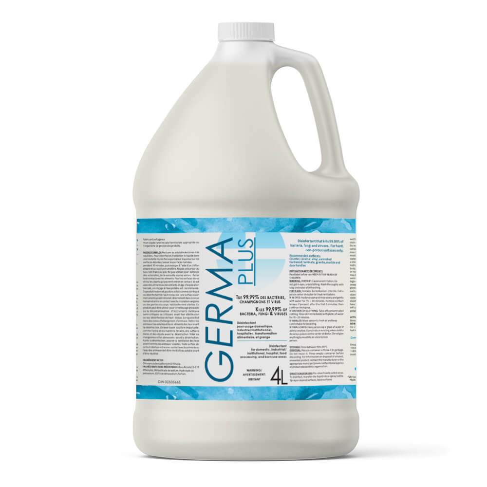 Nettoyant et désinfectant pour surfaces dures Germa Plus | Presentoir ELITE