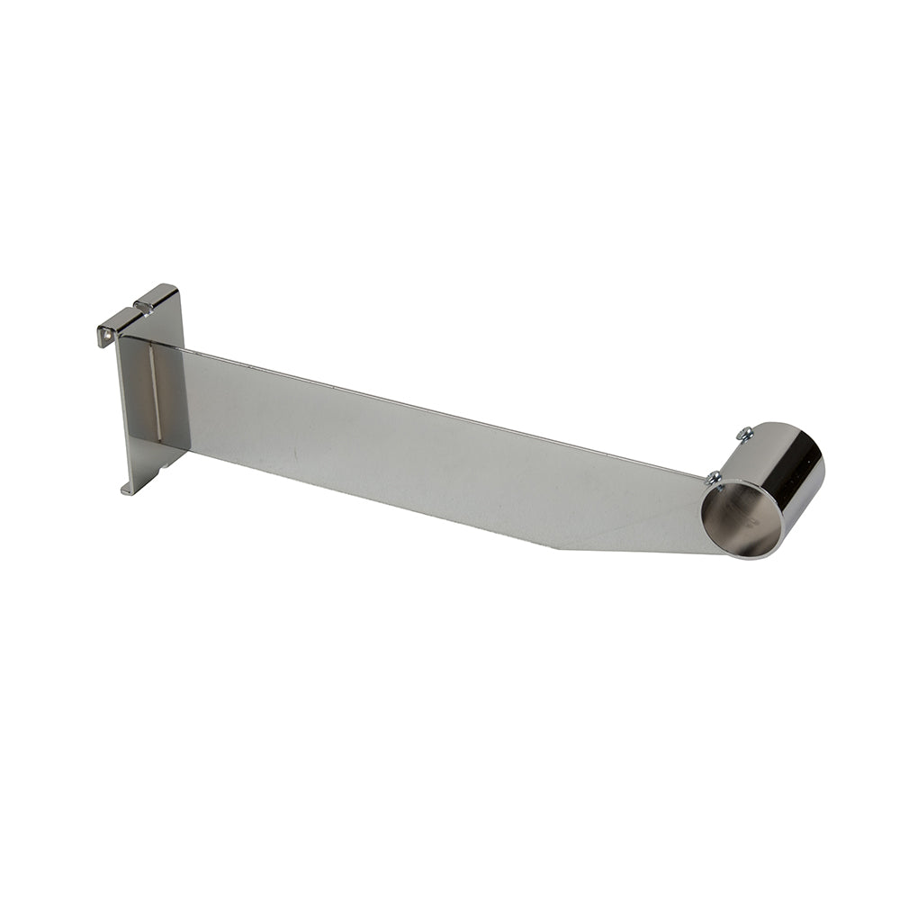 Hangrail brackets 12'' for 1-1/4'' round tubing | ELITE Store Fixture